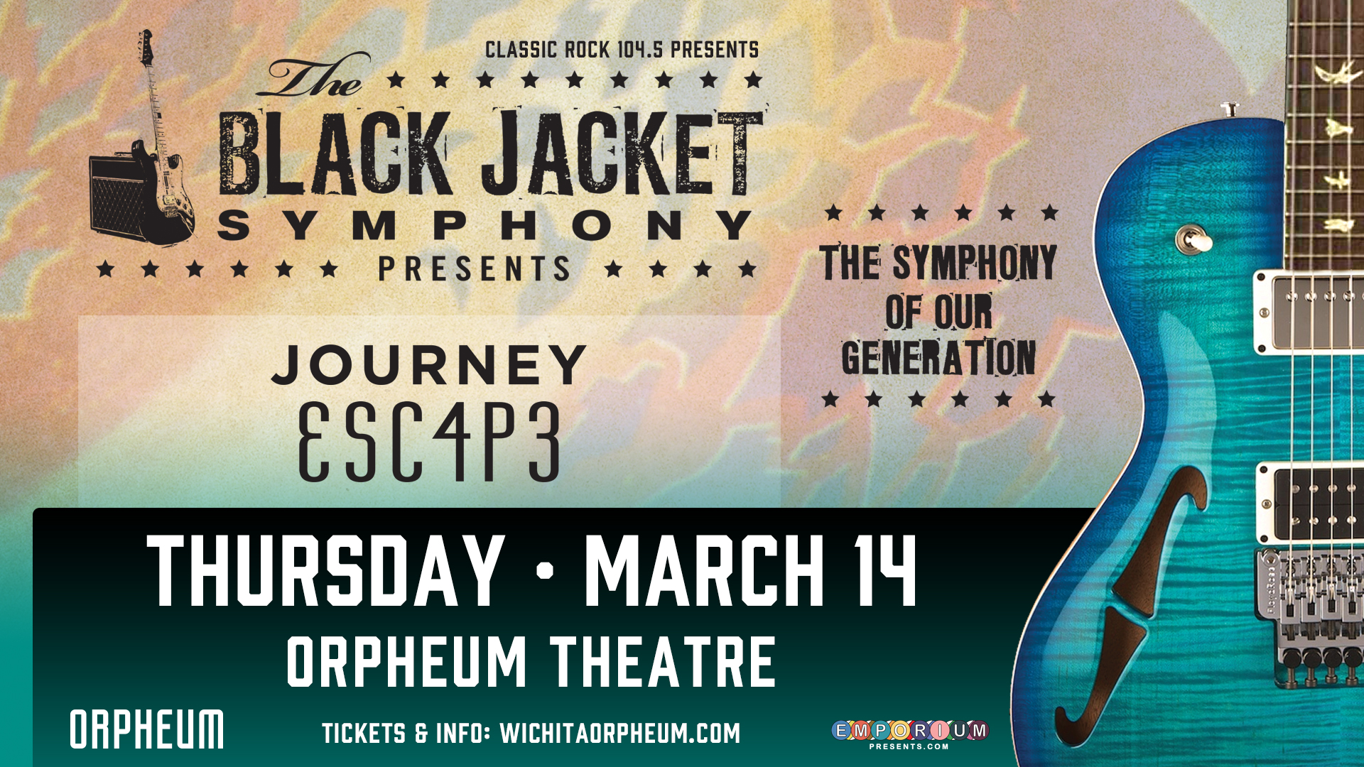 The Black Jacket Symphony - Orpheum Theatre