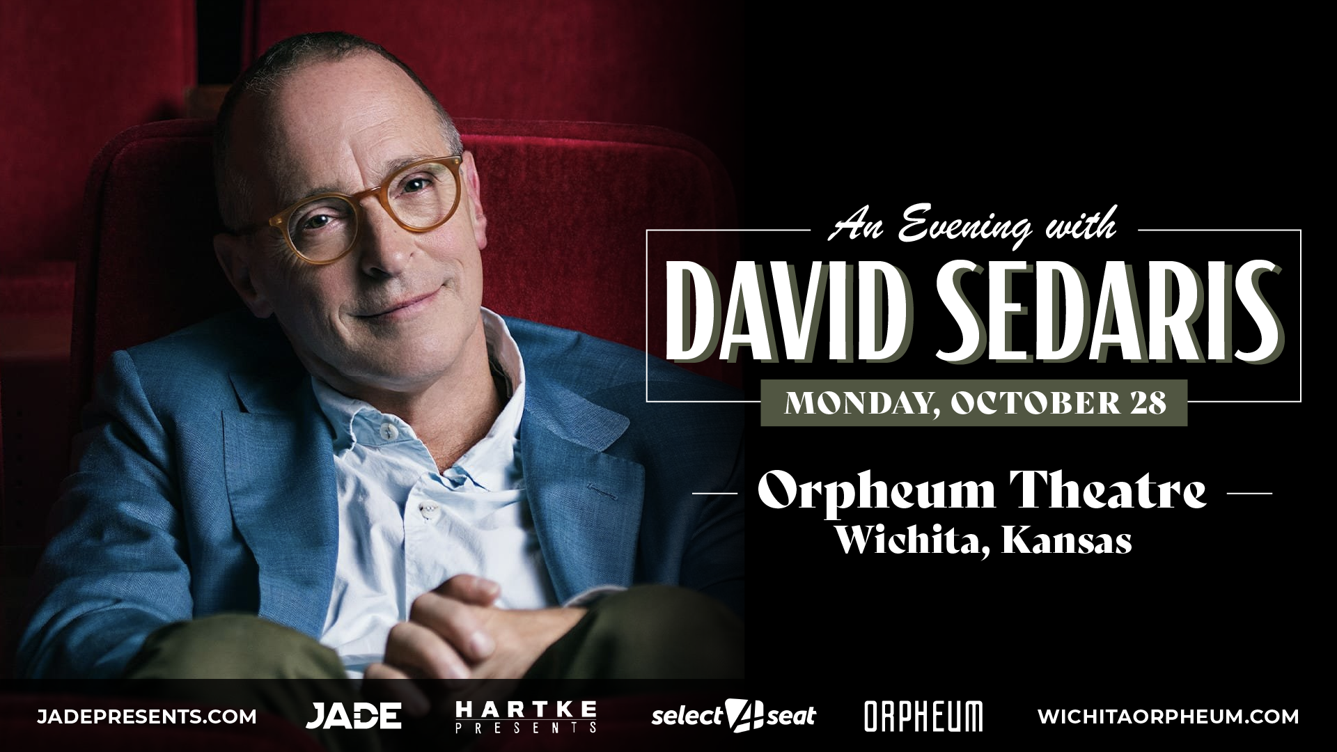 David Sedaris - Orpheum Theatre